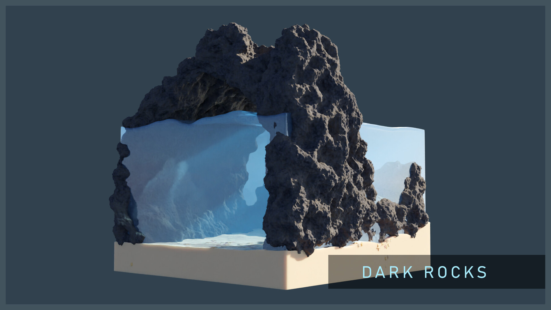 ArtStation - Underwater Cave Environment | Game Assets