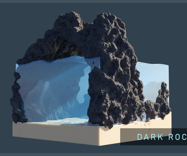 ArtStation - Underwater Cave Environment | Game Assets