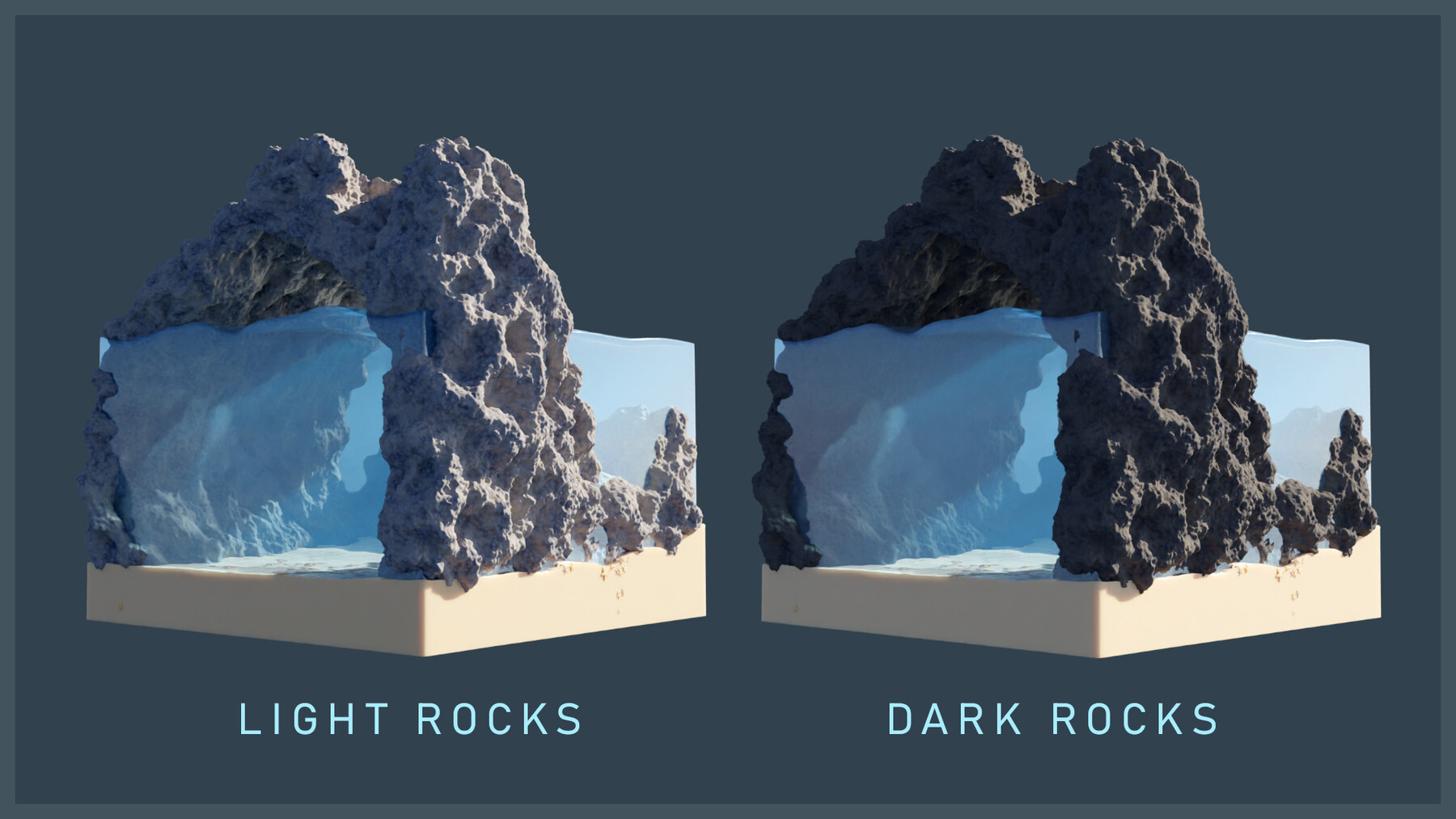 ArtStation - Underwater Cave Environment | Game Assets