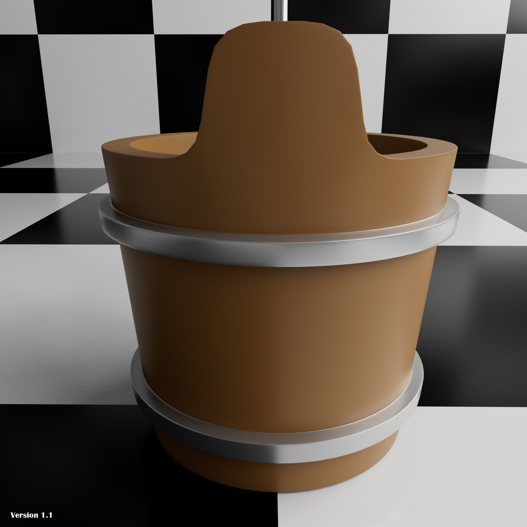 ArtStation - Cartoon Bucket With Water | Game Assets
