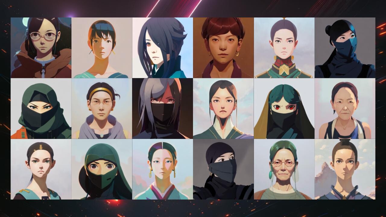 ArtStation - 160+ Anime Portraits | Game Assets