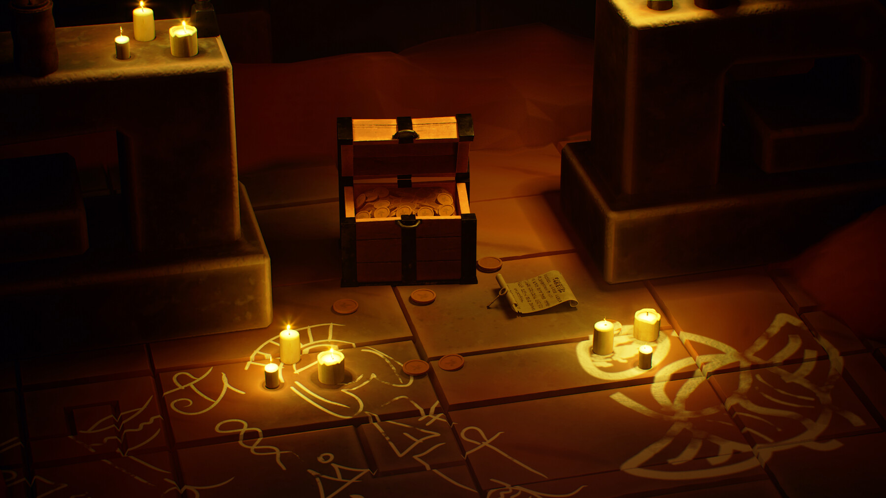 ArtStation - Stylized dungeon modular pack [UE 5 project] | Game Assets