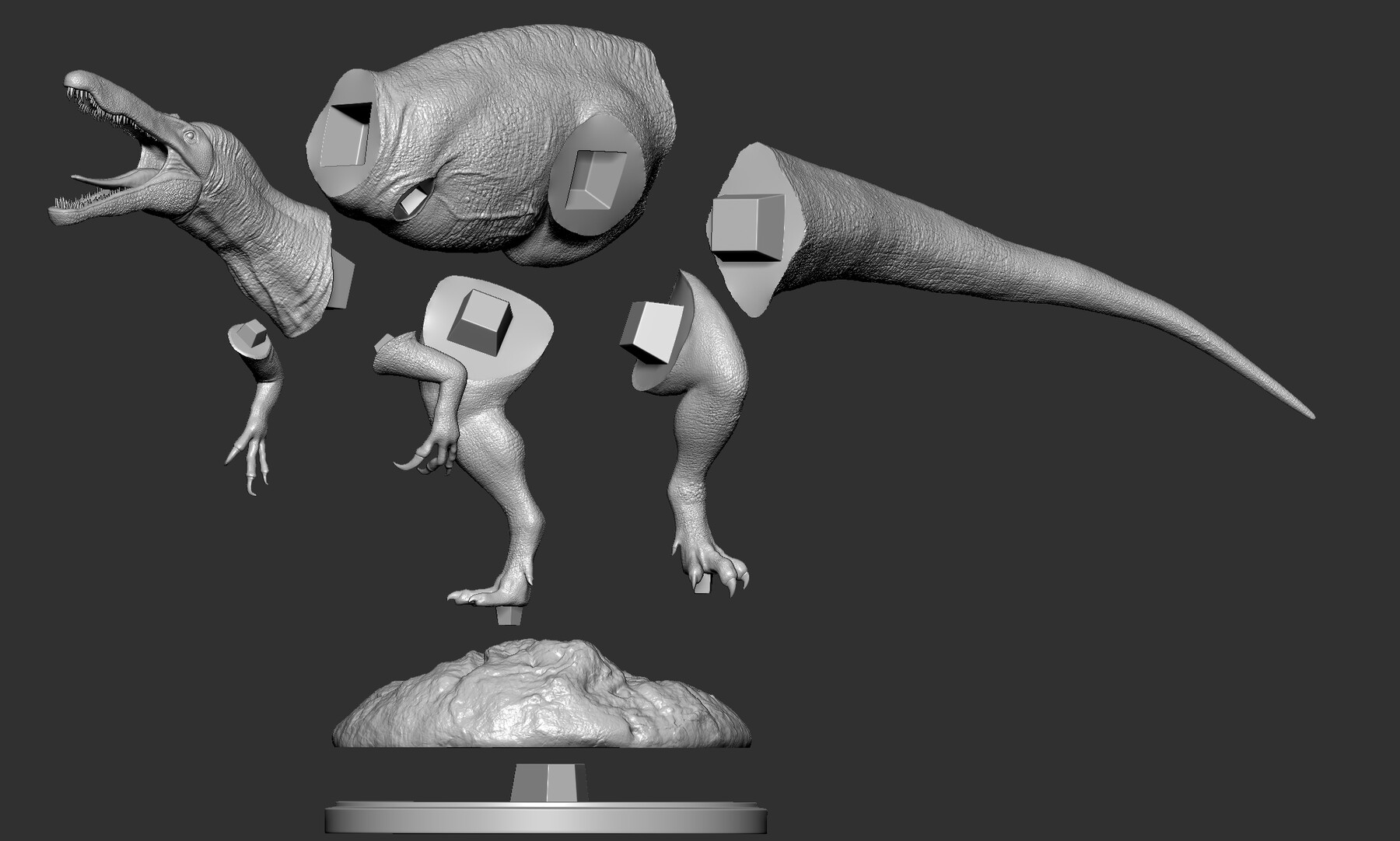 ArtStation - Suchomimus 3D print model | Resources