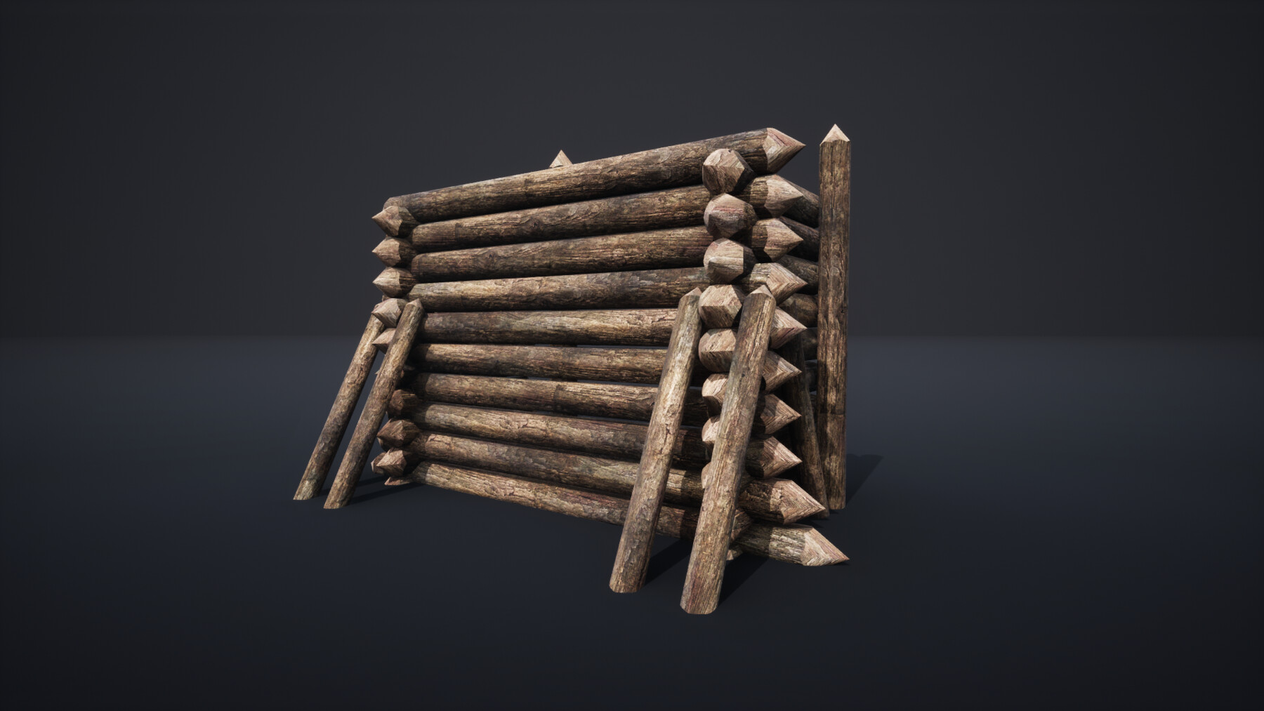 ArtStation - PALISADE BARRIER BARRICADE FENCE WALL WOODEN DAM MEDIEVAL ...