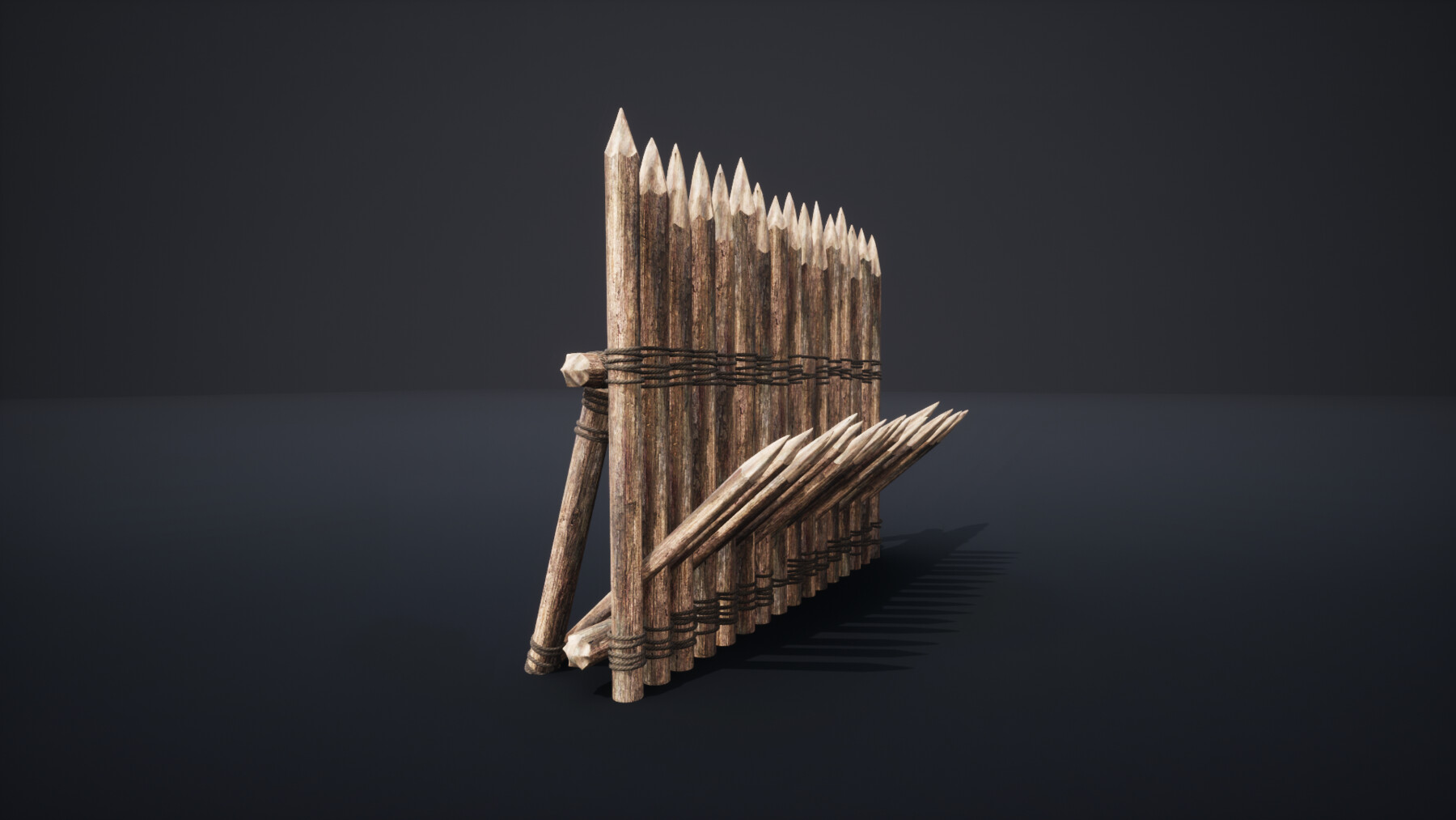 ArtStation - PALISADE BARRIER BARRICADE FENCE WALL VILLAGE FORT ...