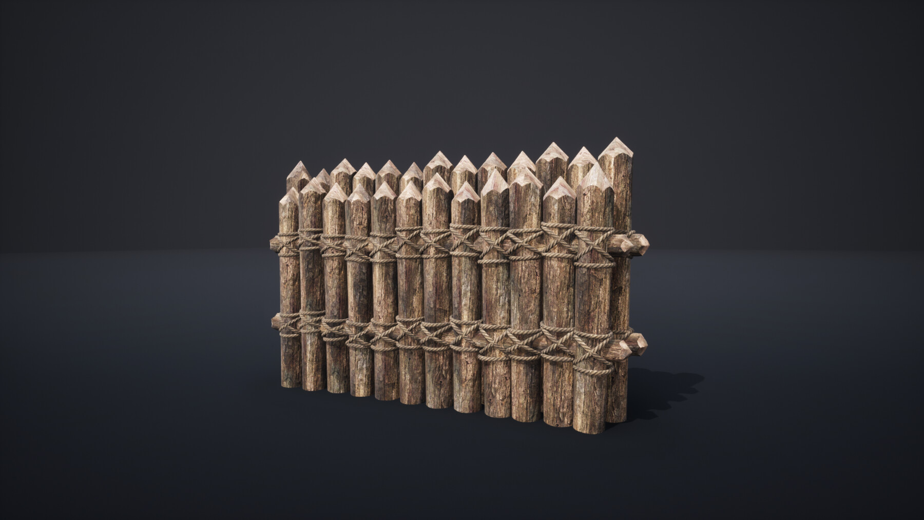 ArtStation - PALISADE BARRIER BARRICADE FENCE WALL VILLAGE FORT ...