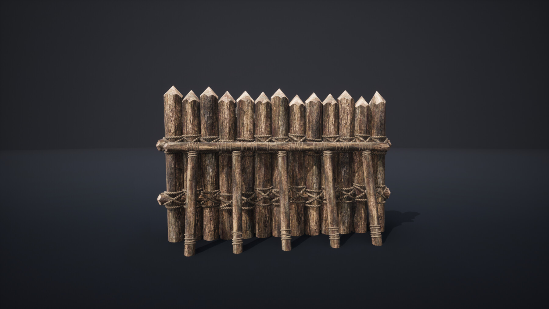 ArtStation - PALISADE BARRIER BARRICADE FENCE WALL VILLAGE FORT ...