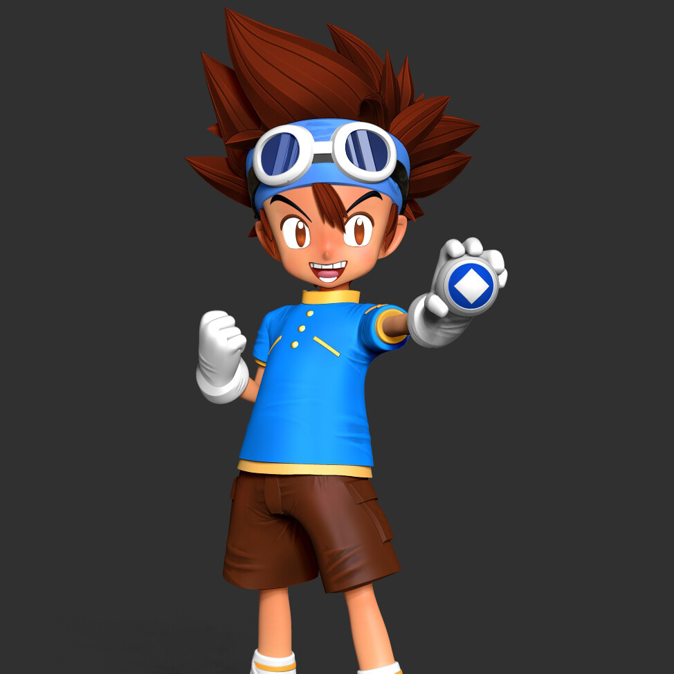 ArtStation - Taichi Yagami - Digimon Fanart | Resources