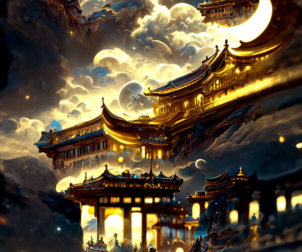 ArtStation - fantasy palace Illustration Set | Artworks