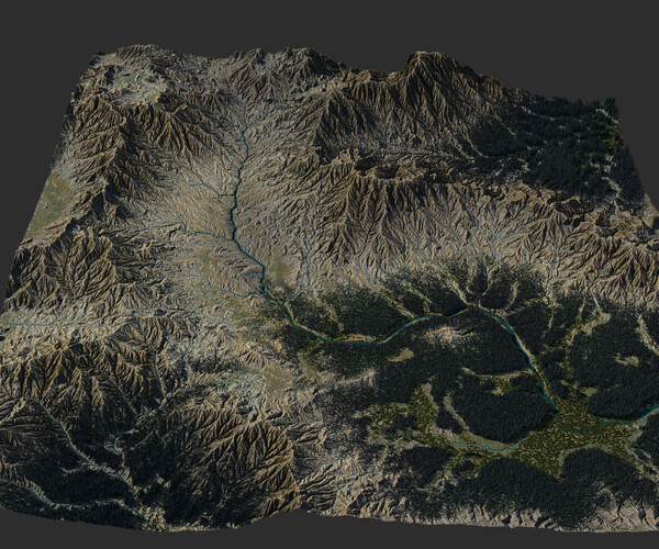 ArtStation - Boreal Forests Terrains Collection Vol.1 | 12 Terrains at ...