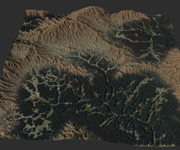 ArtStation - Boreal Forests Terrains Collection Vol.1 | 12 Terrains at ...