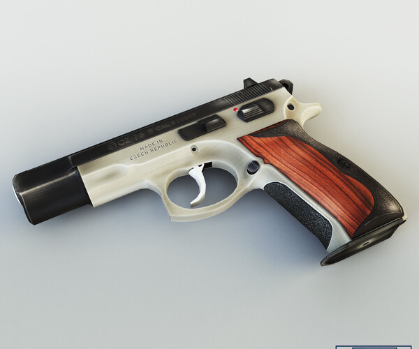 ArtStation - CZ 75 Low Poly v 1 | Resources