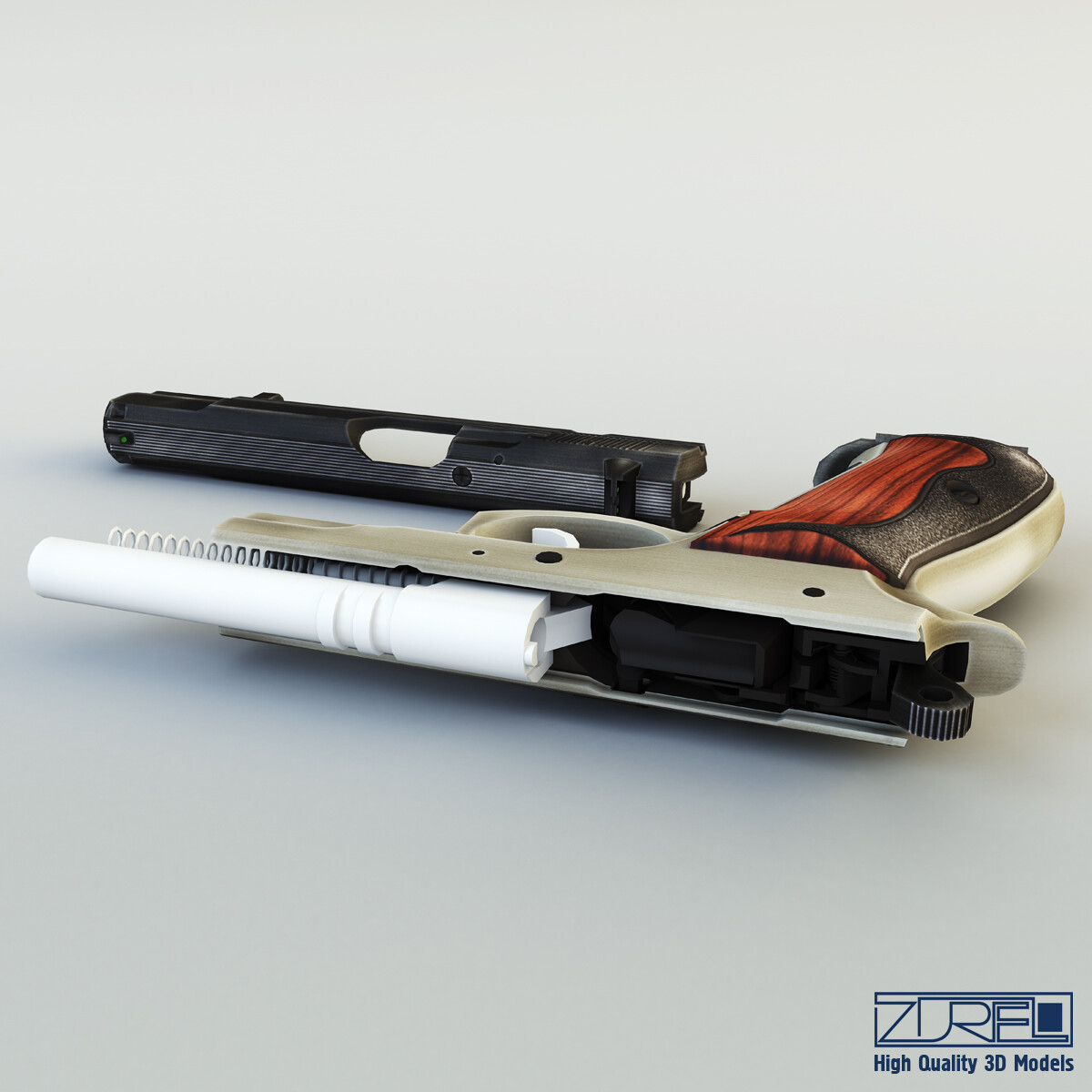 ArtStation - CZ 75 Low Poly v 1 | Resources