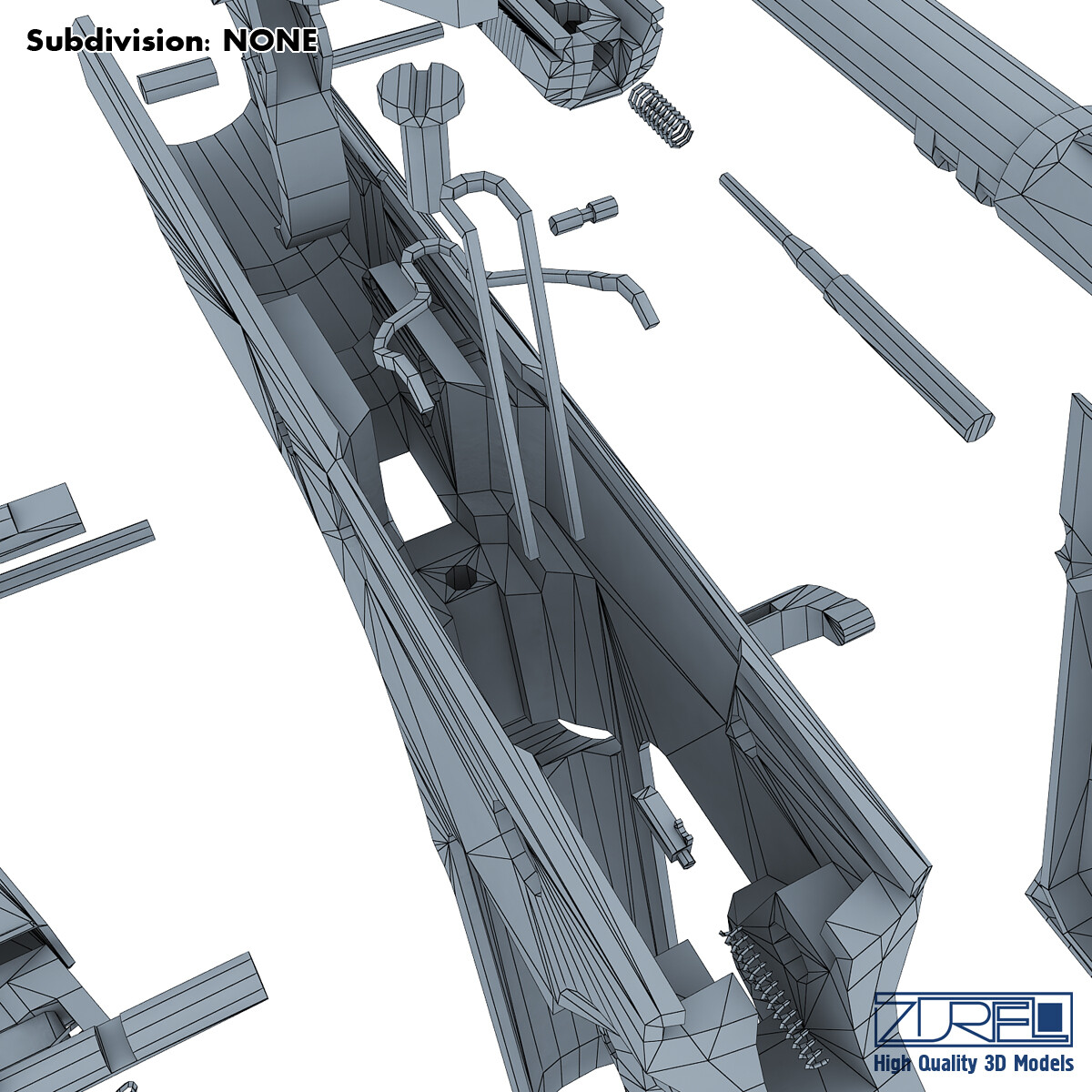 ArtStation - CZ 75 Low Poly v 1 | Resources