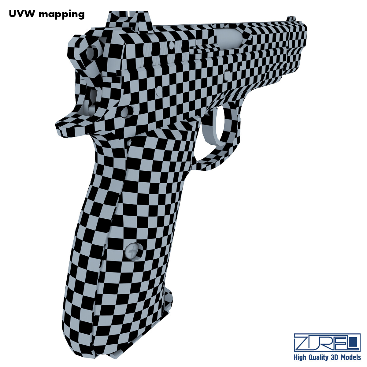 ArtStation - CZ 75 Low Poly v 1 | Resources