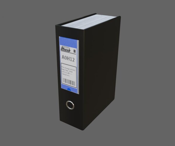 ArtStation - Archive Folder - File - Pasta de arquivos Low-poly 3D ...