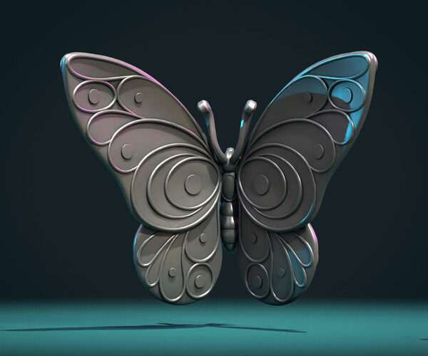 ArtStation - Butterfly W | Resources