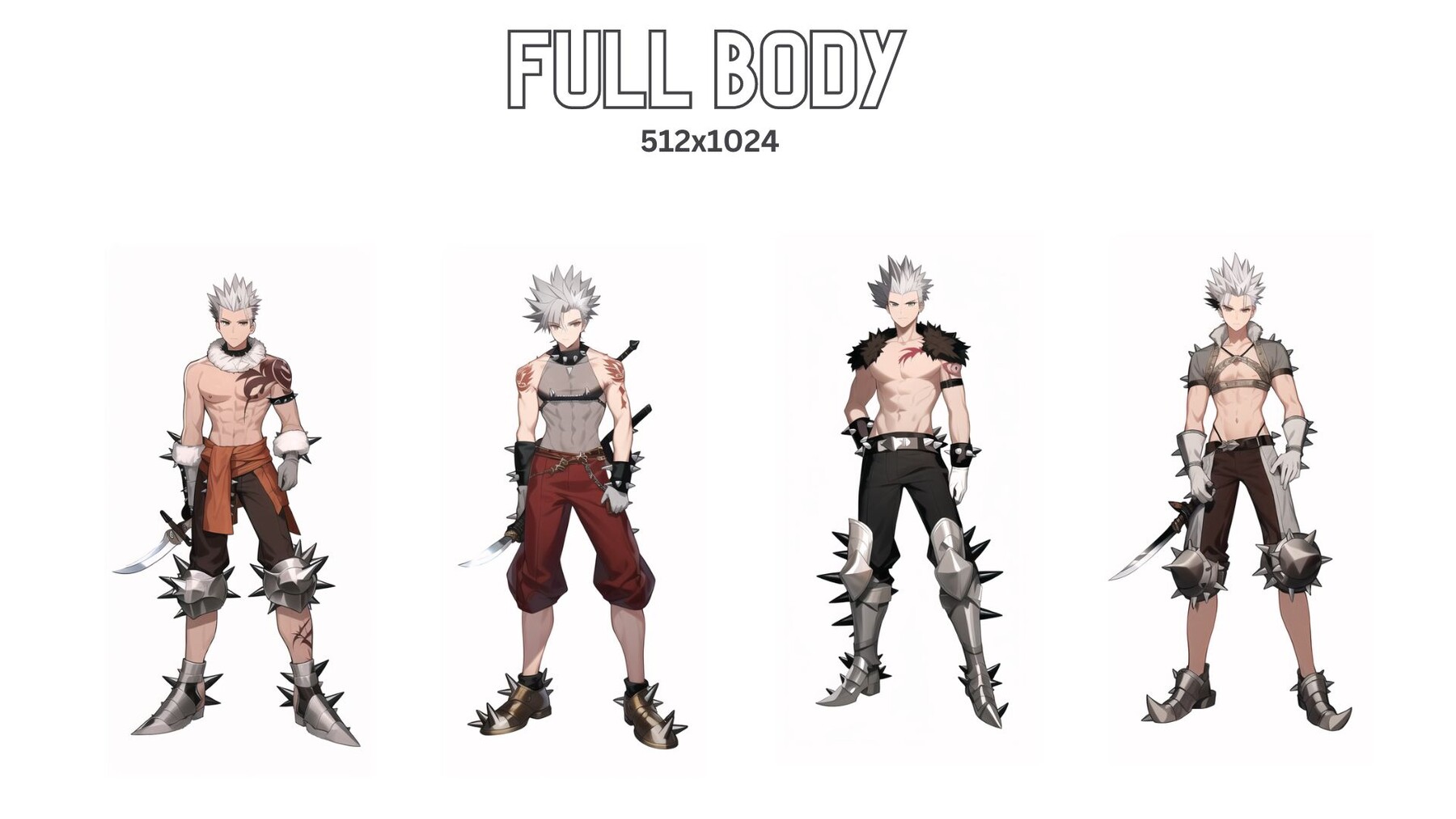 ArtStation - Male Thief (Night Piercer) - Fantasy Job Class Character ...