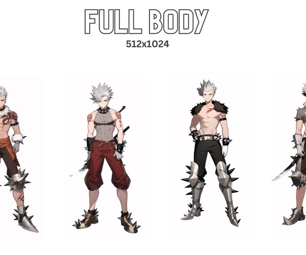 ArtStation - Male Thief (Night Piercer) - Fantasy Job Class Character ...