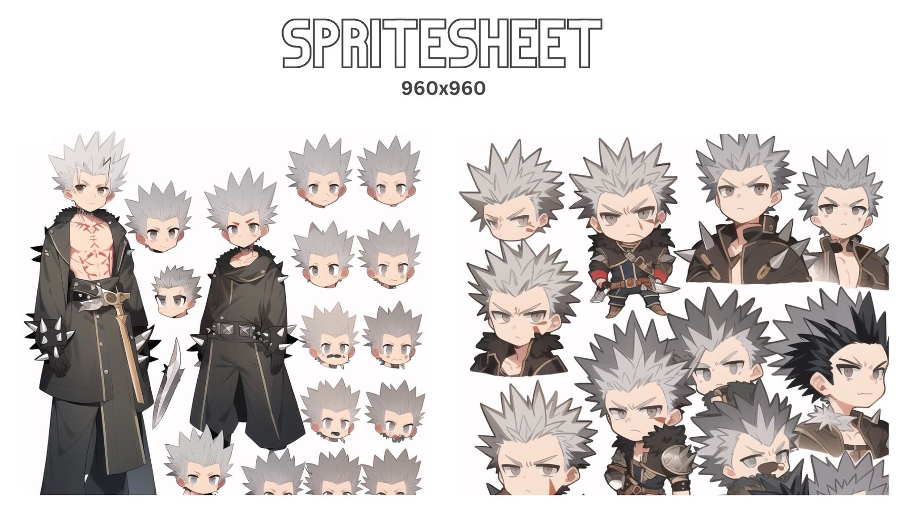 ArtStation - Male Thief (Night Piercer) - Fantasy Job Class Character ...