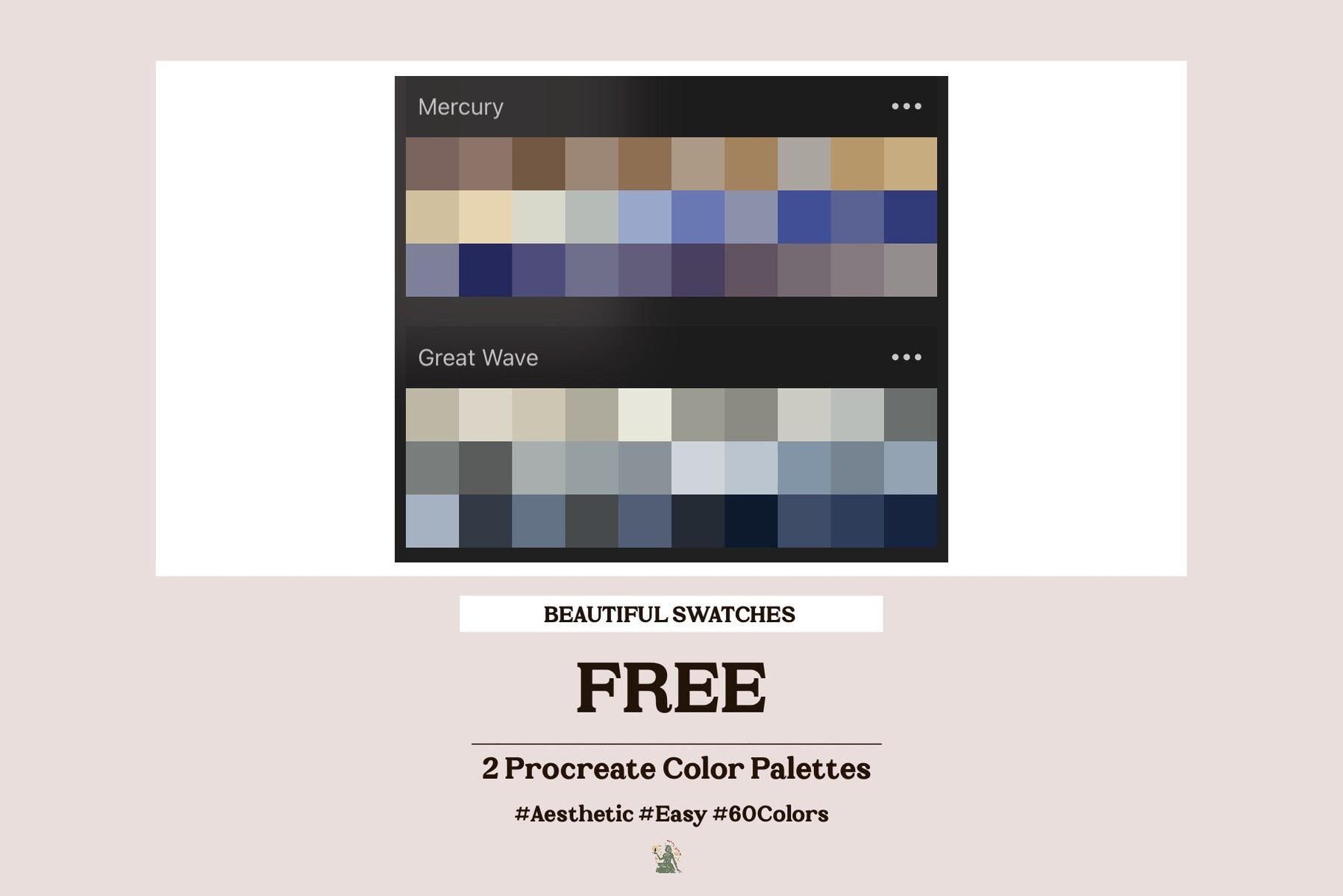 ArtStation - Procreate Grunge Textures Brush Set, Vintage, Retro ...