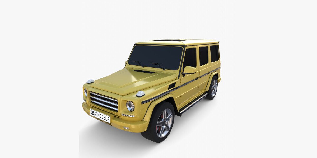 ArtStation - Generic Luxury SUV | Game Assets