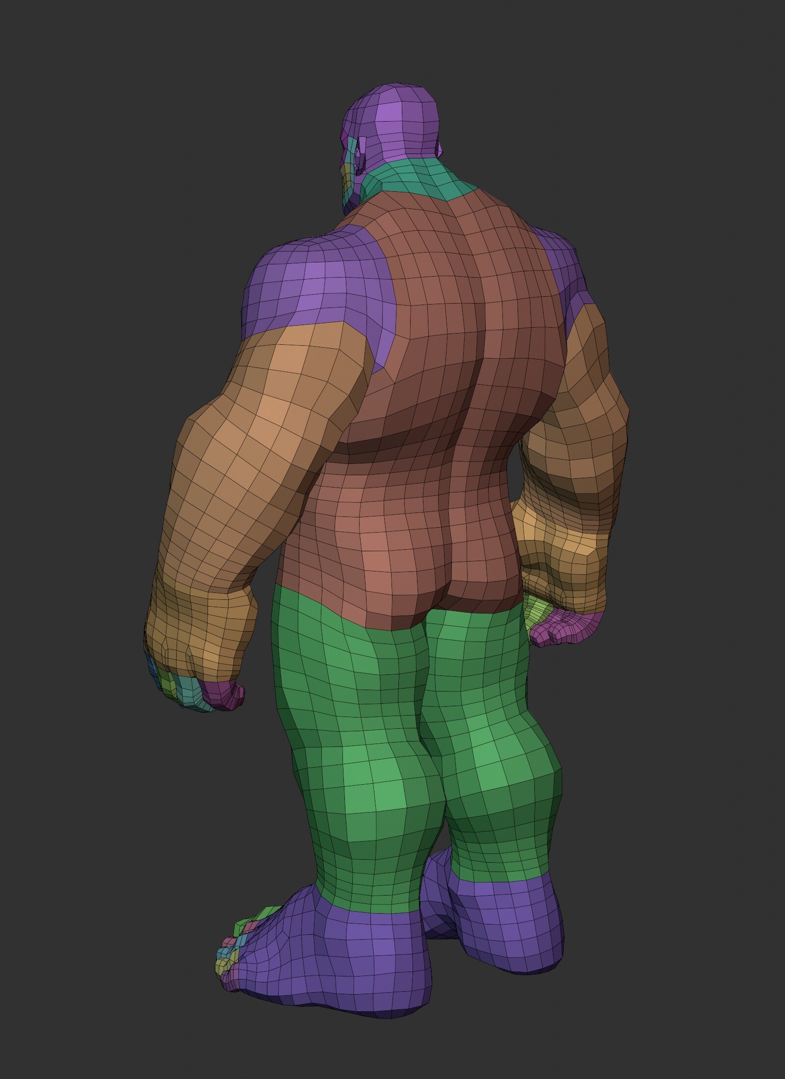 ArtStation - Lowpoly Hulky Basemesh | Resources