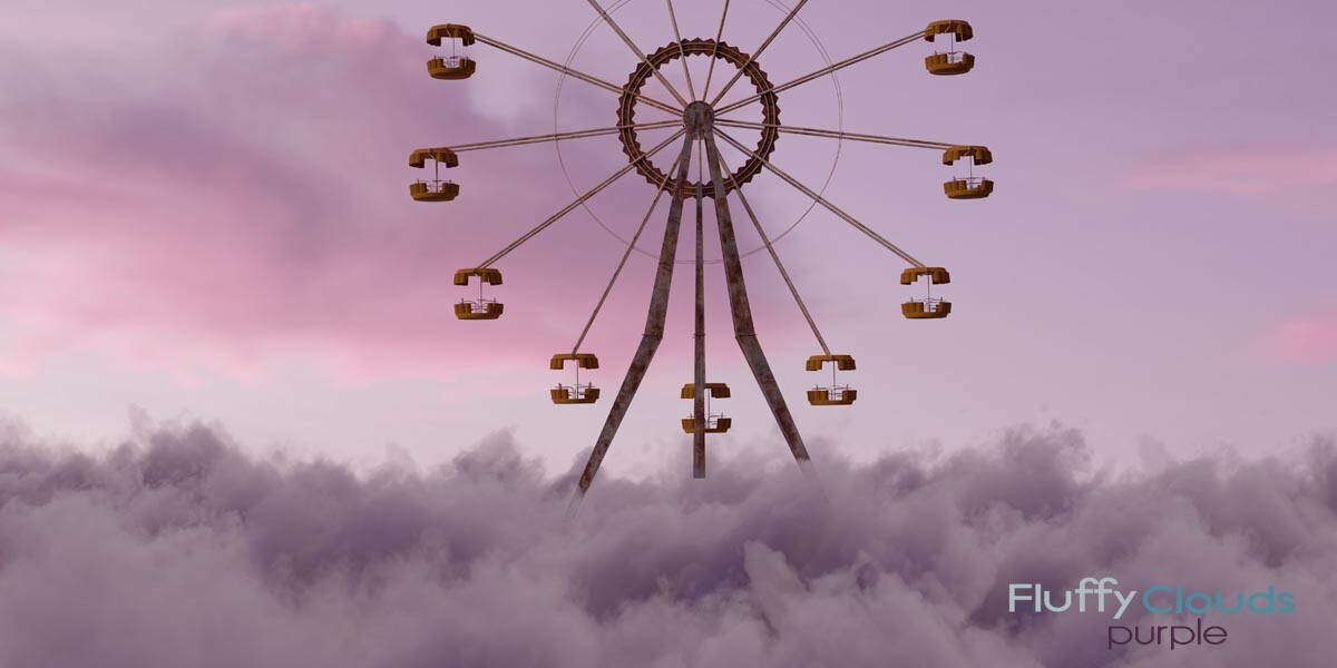 ArtStation - Fluffy Clouds Pack 04 & Cloud Node Shader | Game Assets