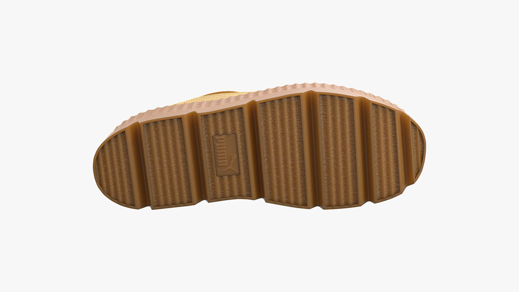 ArtStation - Puma X Fenty Cleated Creepers Brown Suede | Game Assets