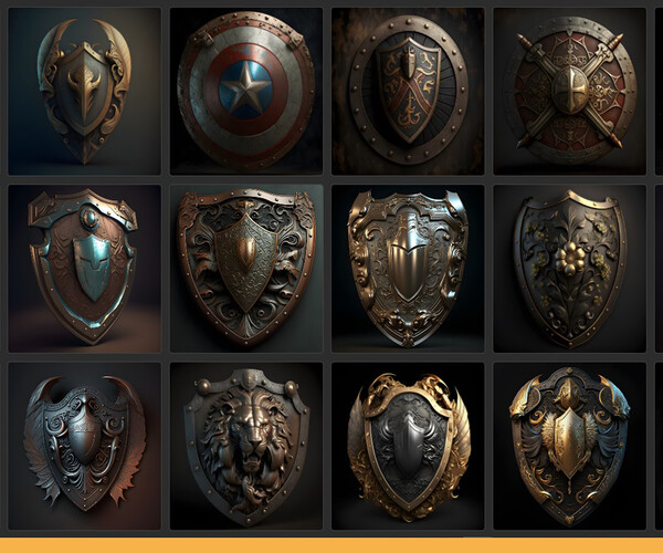ArtStation - 202 Shield references | Artworks