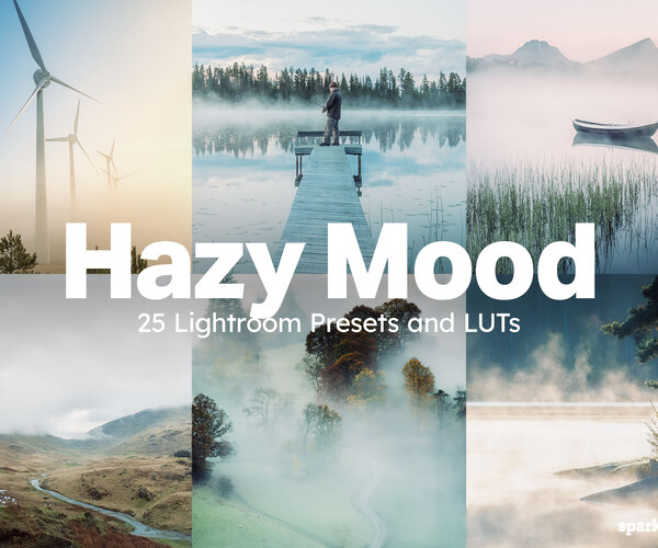 ArtStation - 14 Hazy Mood Lightroom Presets and LUTs | Artworks