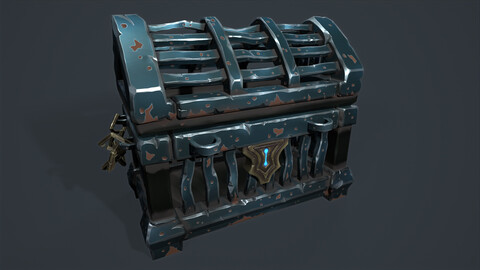 ArtStation - Prison chest | Game Assets