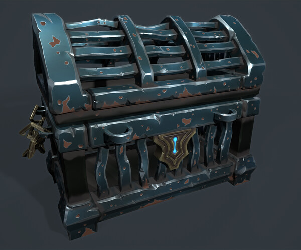 ArtStation - Prison chest | Game Assets