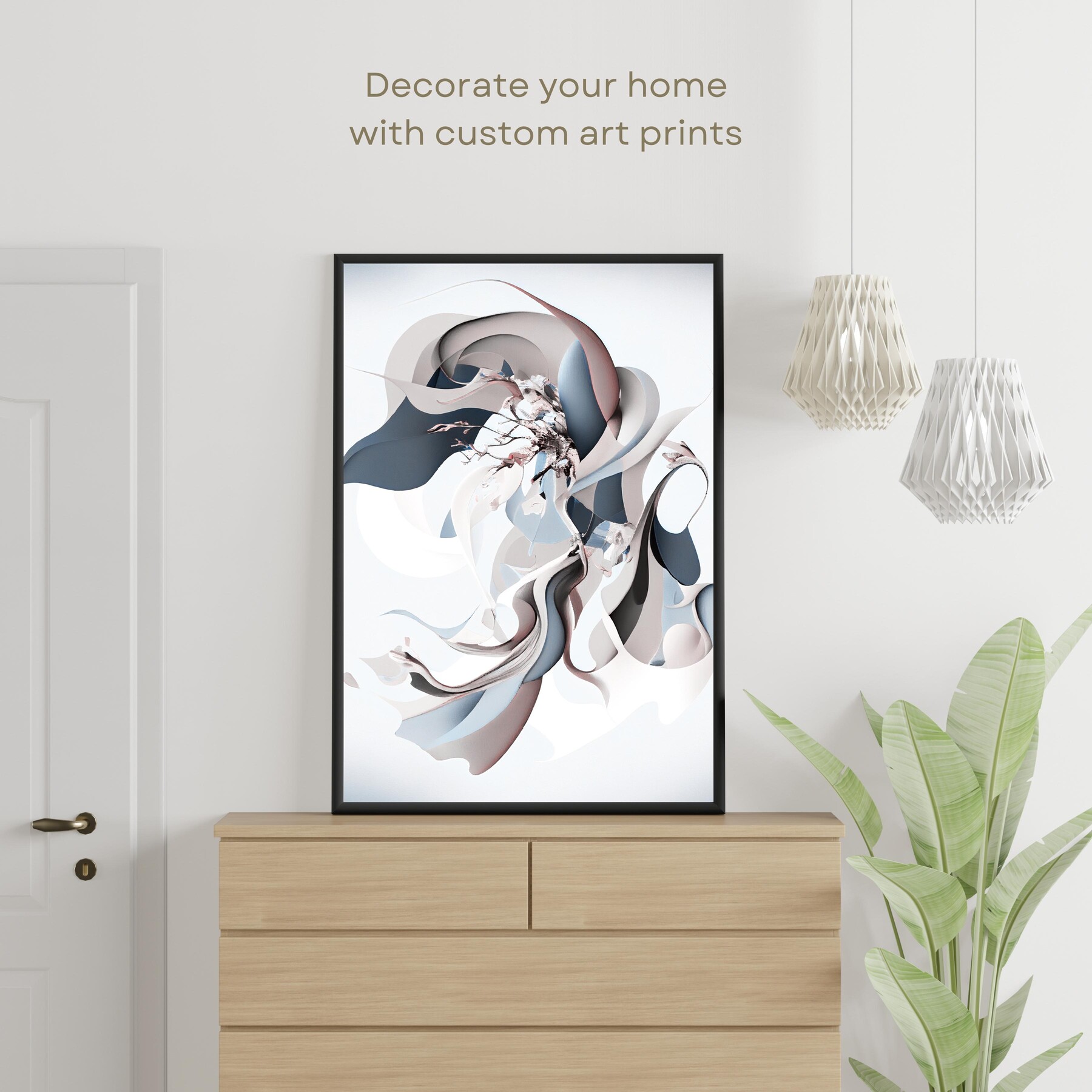 ArtStation - Beige Print, Digital Print, Abstract Wall Art, Watercolor Painting, Printable Wall ...