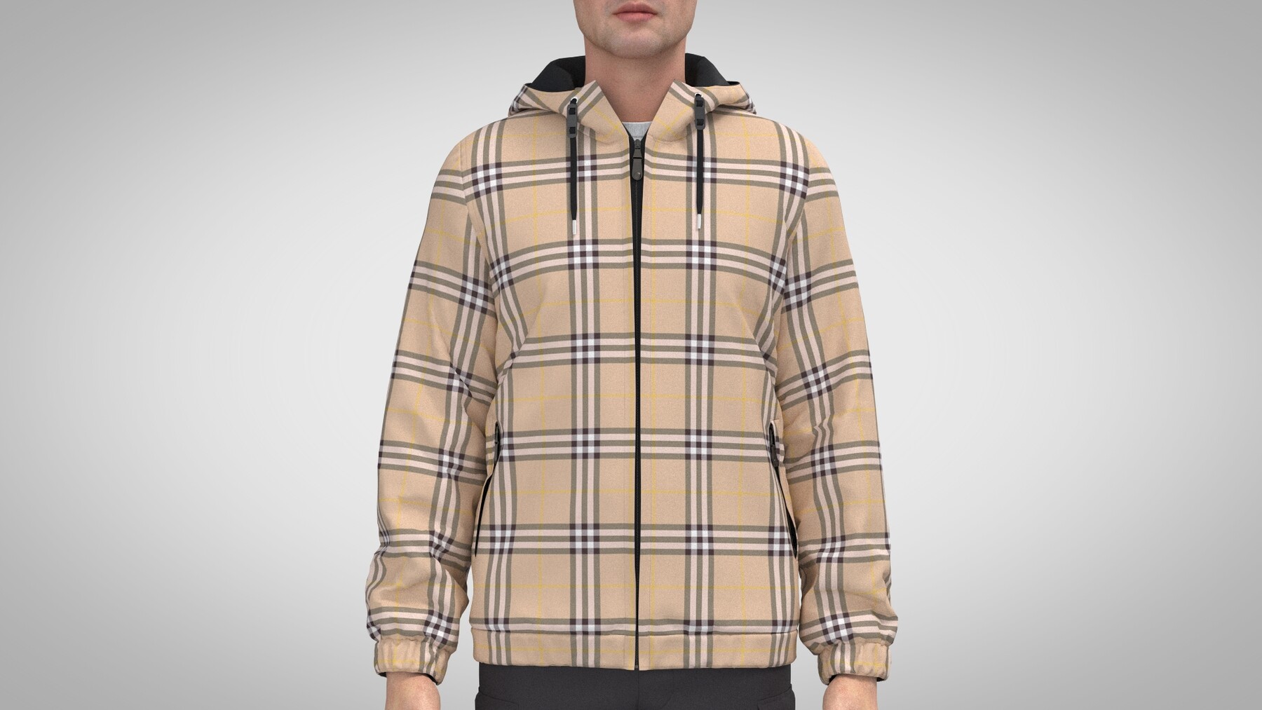 ArtStation - Windbreaker, Marvelous Designer, Clo +obj, fbx | Resources