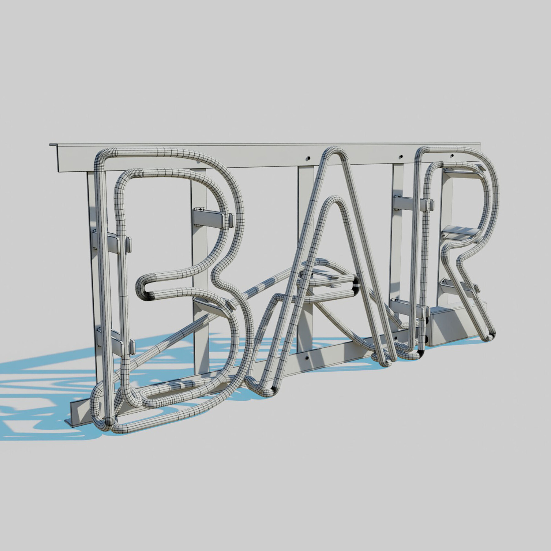 ArtStation - Neon Bar Sign | Resources