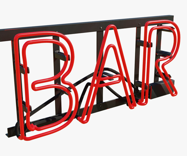 ArtStation - Neon Bar Sign | Resources