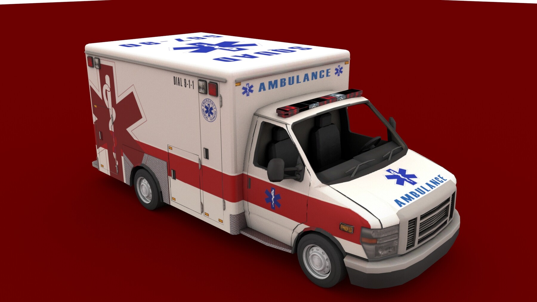 ArtStation - Ambulance | Resources