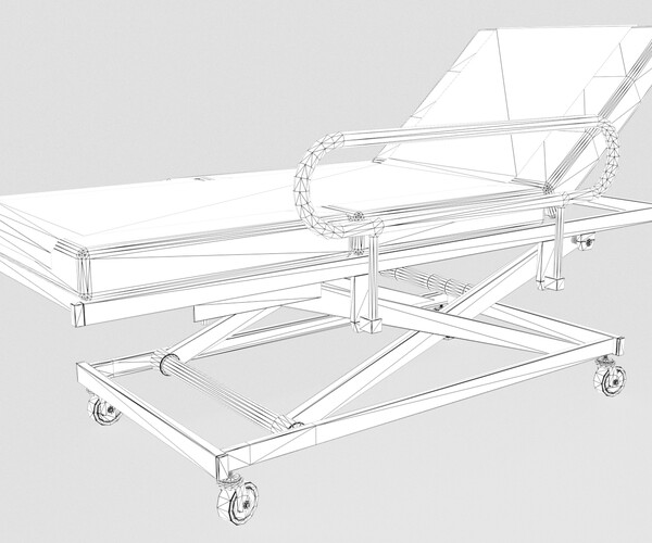 ArtStation - Examination bed | Resources