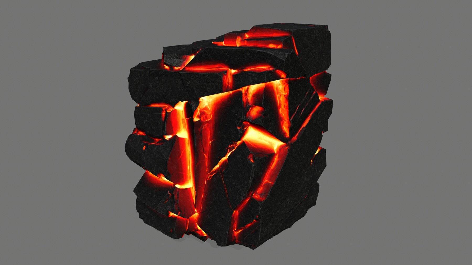 ArtStation - lava rocks | Game Assets