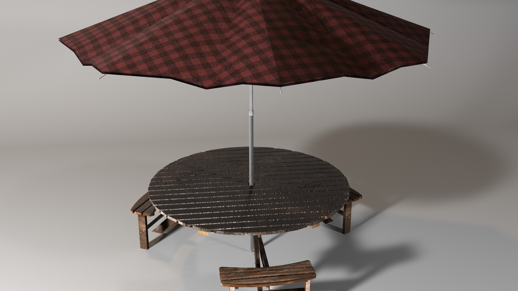 ArtStation - Picnic Table Backyard | Game Assets