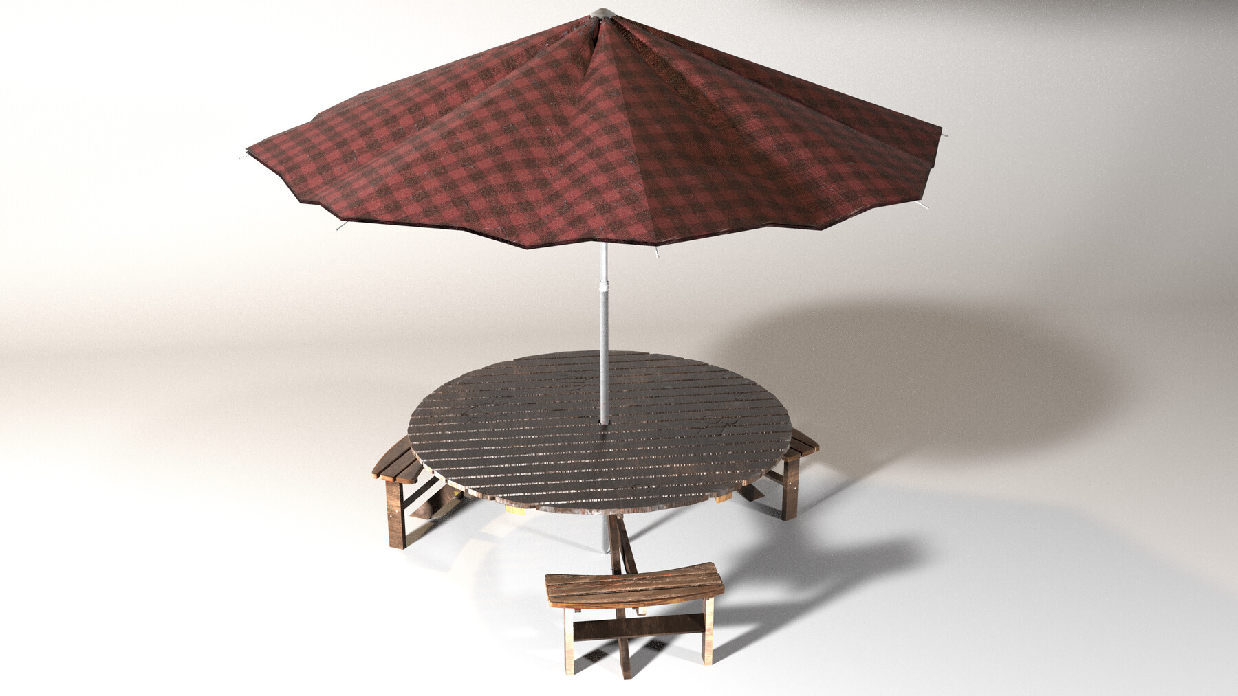 ArtStation - Picnic Table Backyard | Game Assets