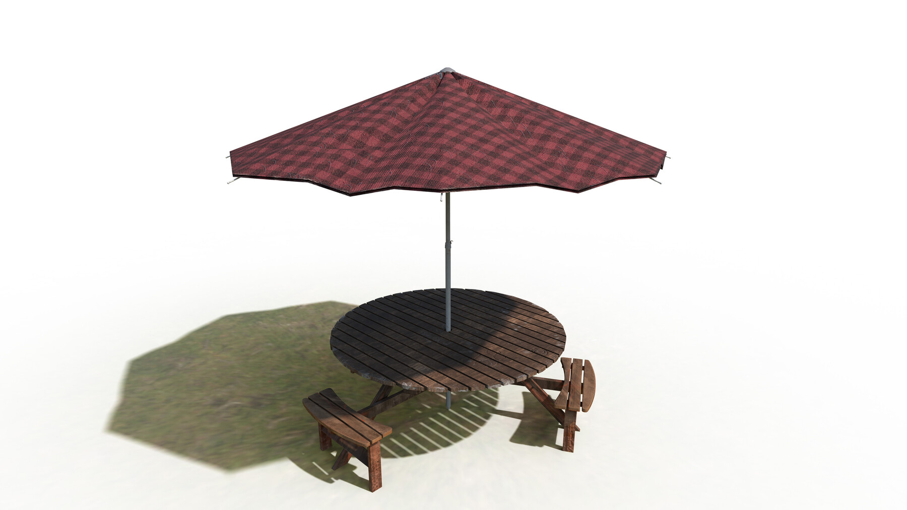 ArtStation - Picnic Table Backyard | Game Assets