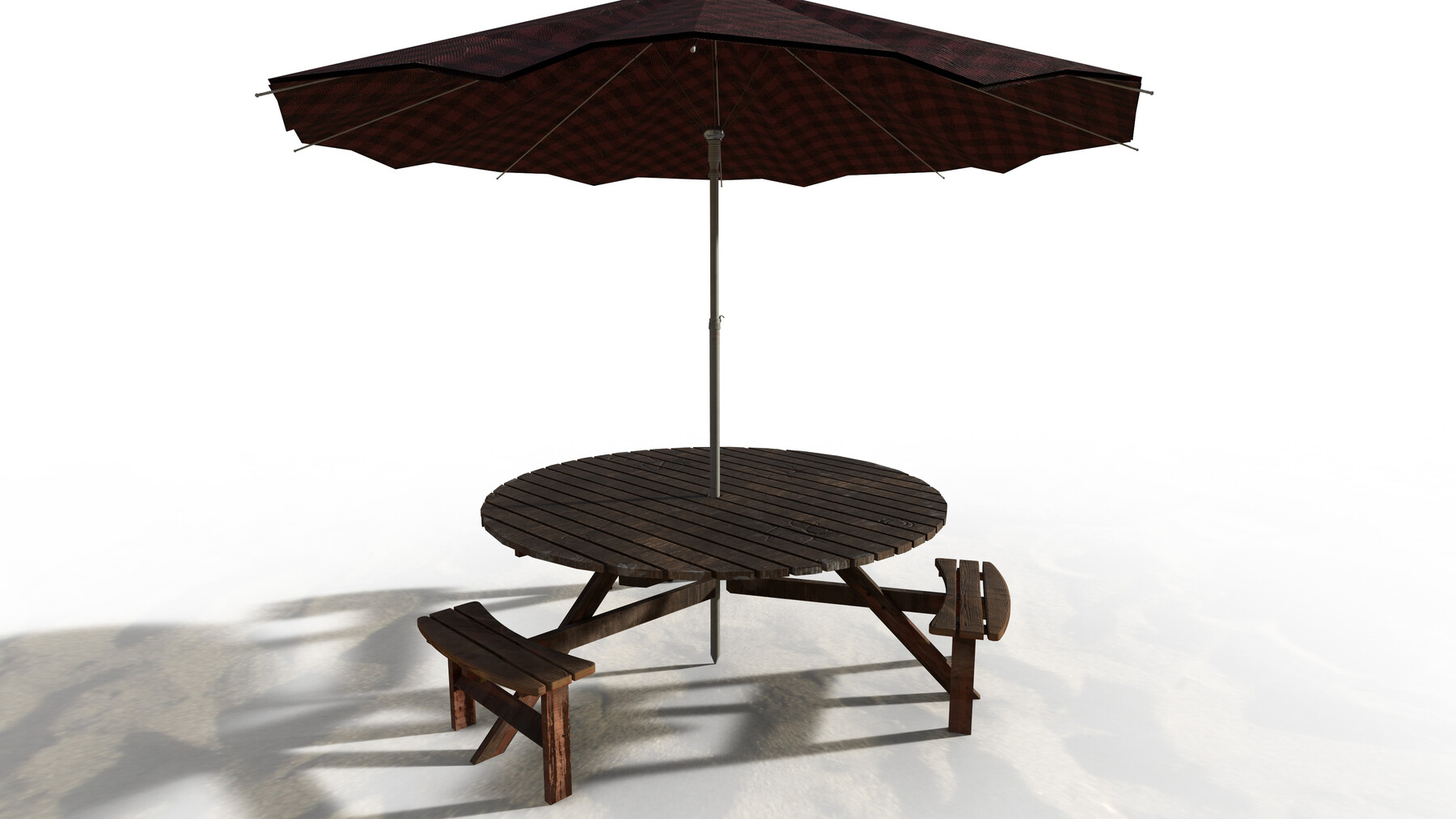 ArtStation - Picnic Table Backyard | Game Assets