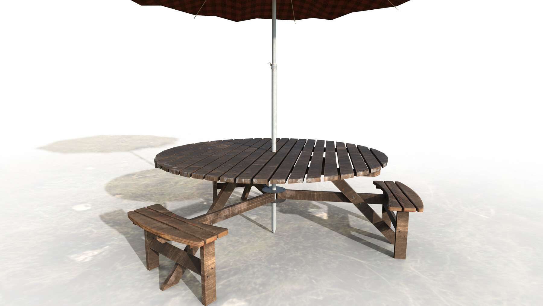 ArtStation - Picnic Table Backyard | Game Assets