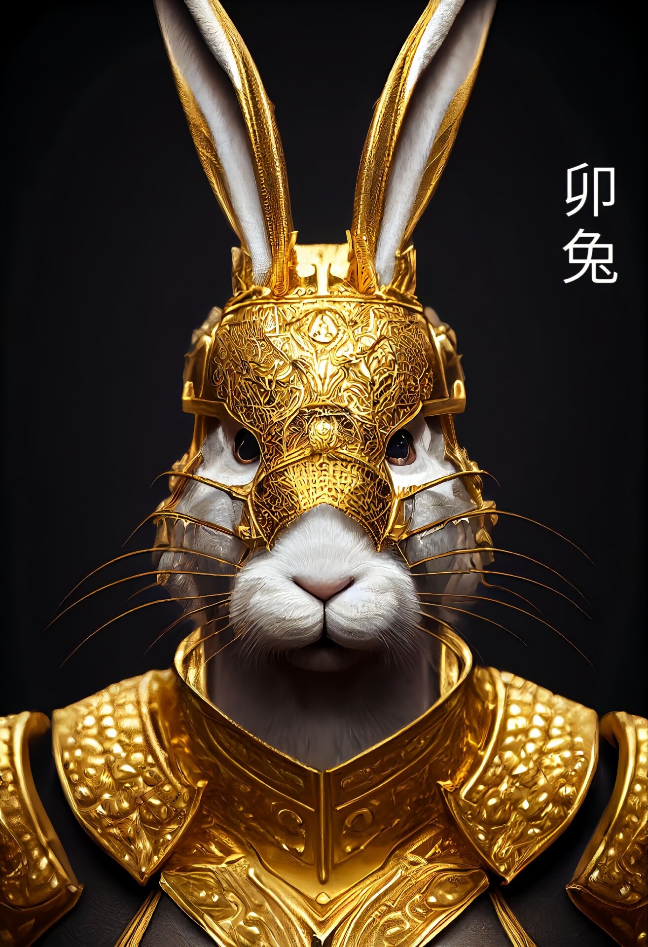 ArtStation - 12 animals in golden armor | Artworks