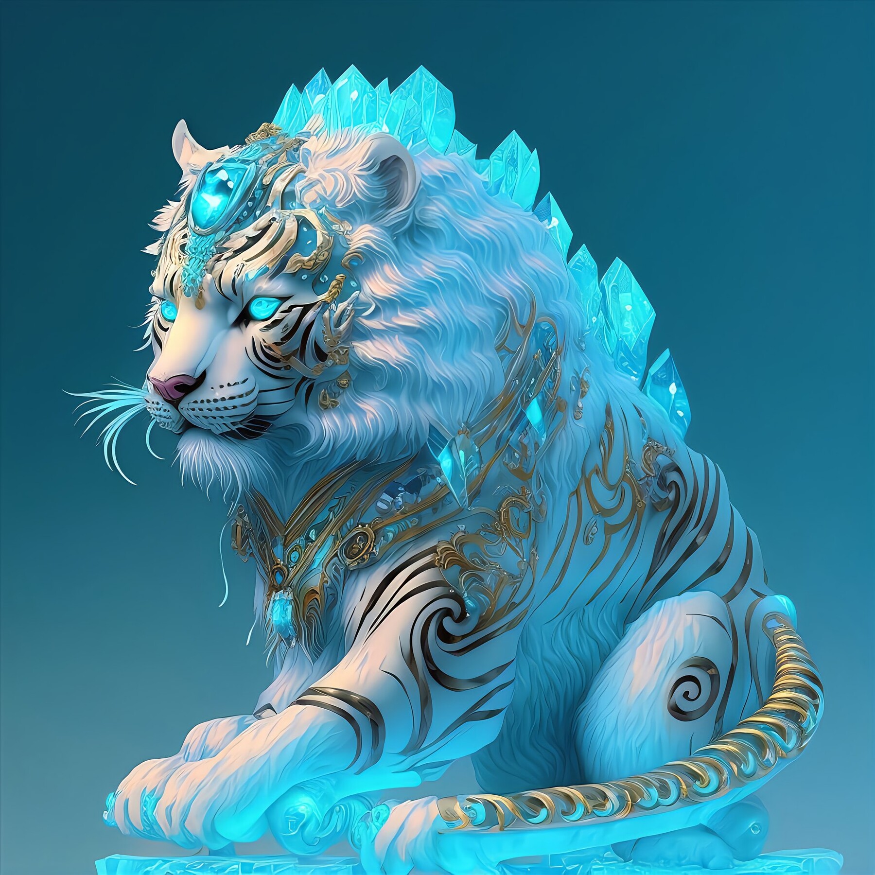 ArtStation - Crystal Series-12 Animals | Artworks