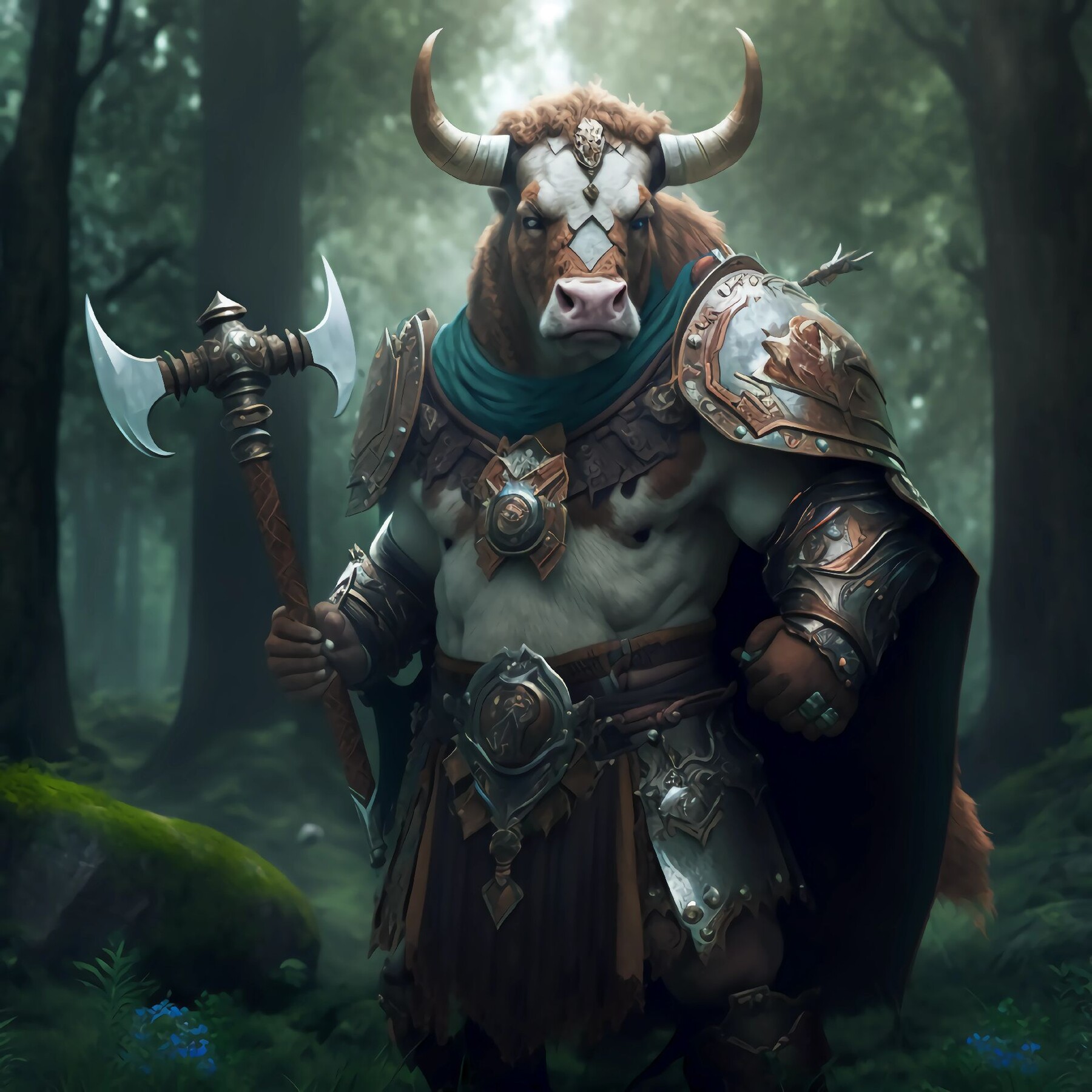 ArtStation - Forest Guardian-12 Animal Series Figures | Artworks