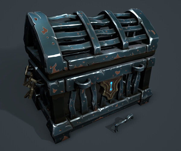 ArtStation - Prison chest | Game Assets