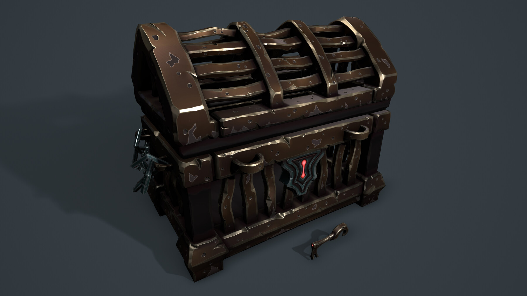 ArtStation - Prison chest | Game Assets